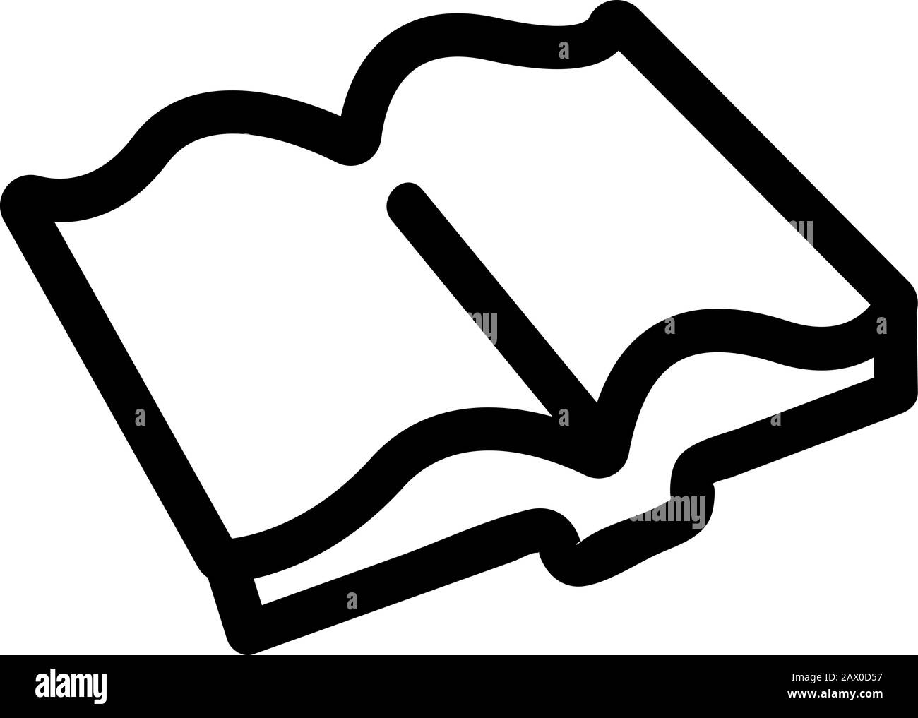 Academy icon vector. Isolated contour symbol illustration Stock Vector ...