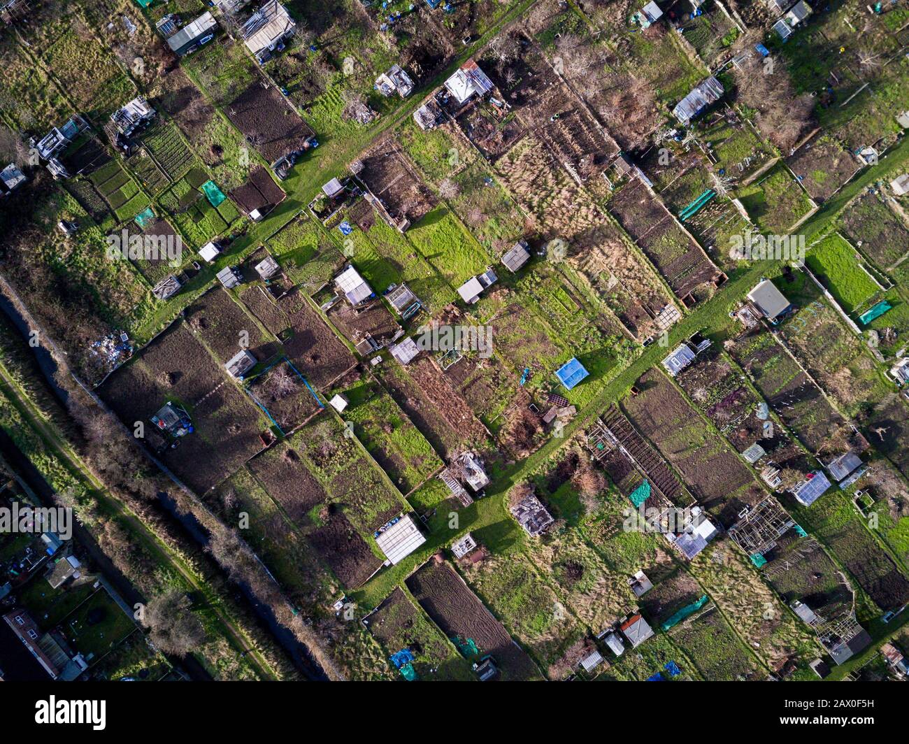 English farming landscape aerial hi-res stock photography and images ...