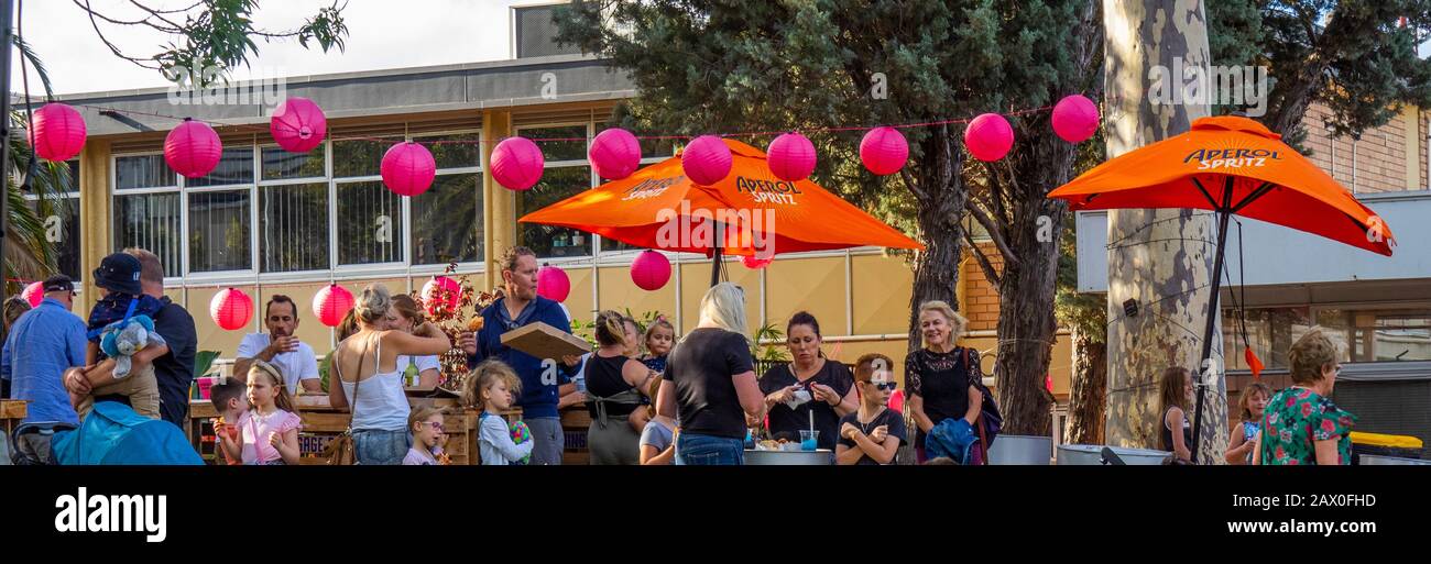 People at Little Italy Street Festival Extravaganza Perth Fringe World ...