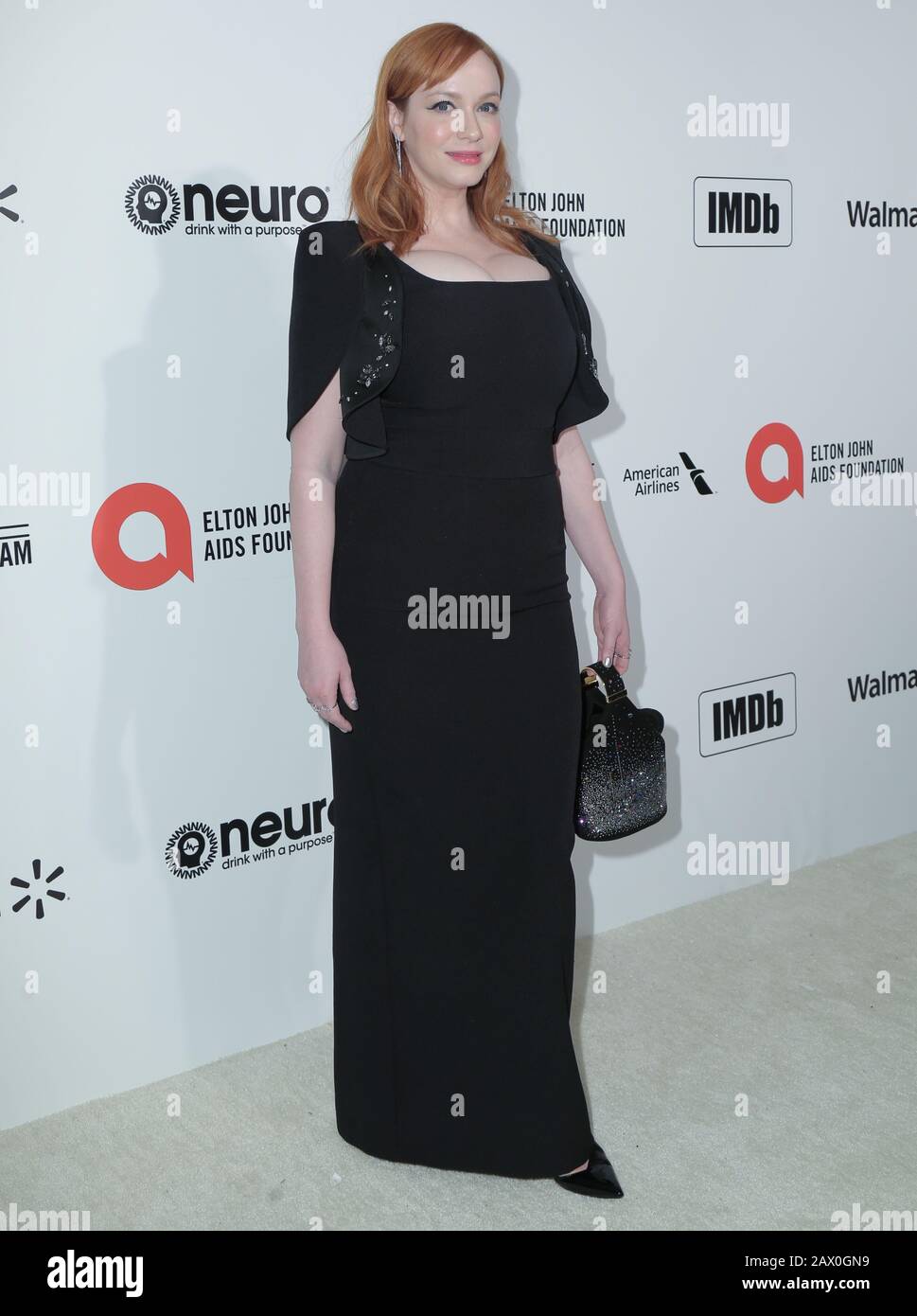 Christina hendricks elton john 2020 hi-res stock photography and images ...