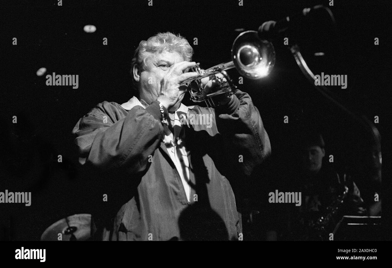 Maynard Ferguson, Ronnie Scott's Jazz Club, London, Dec 1993 Stock ...