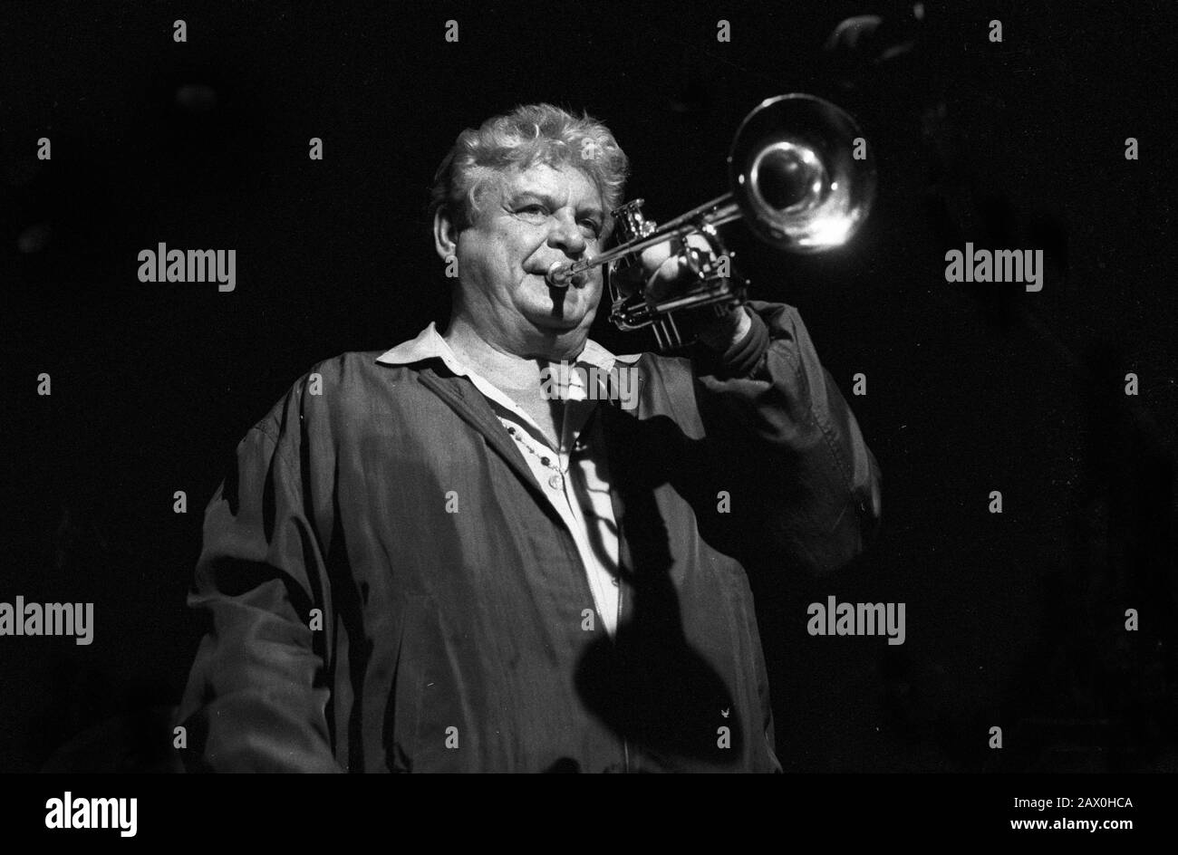 Maynard Ferguson, Ronnie Scott's Jazz Club, London, Dec 1993 Stock ...