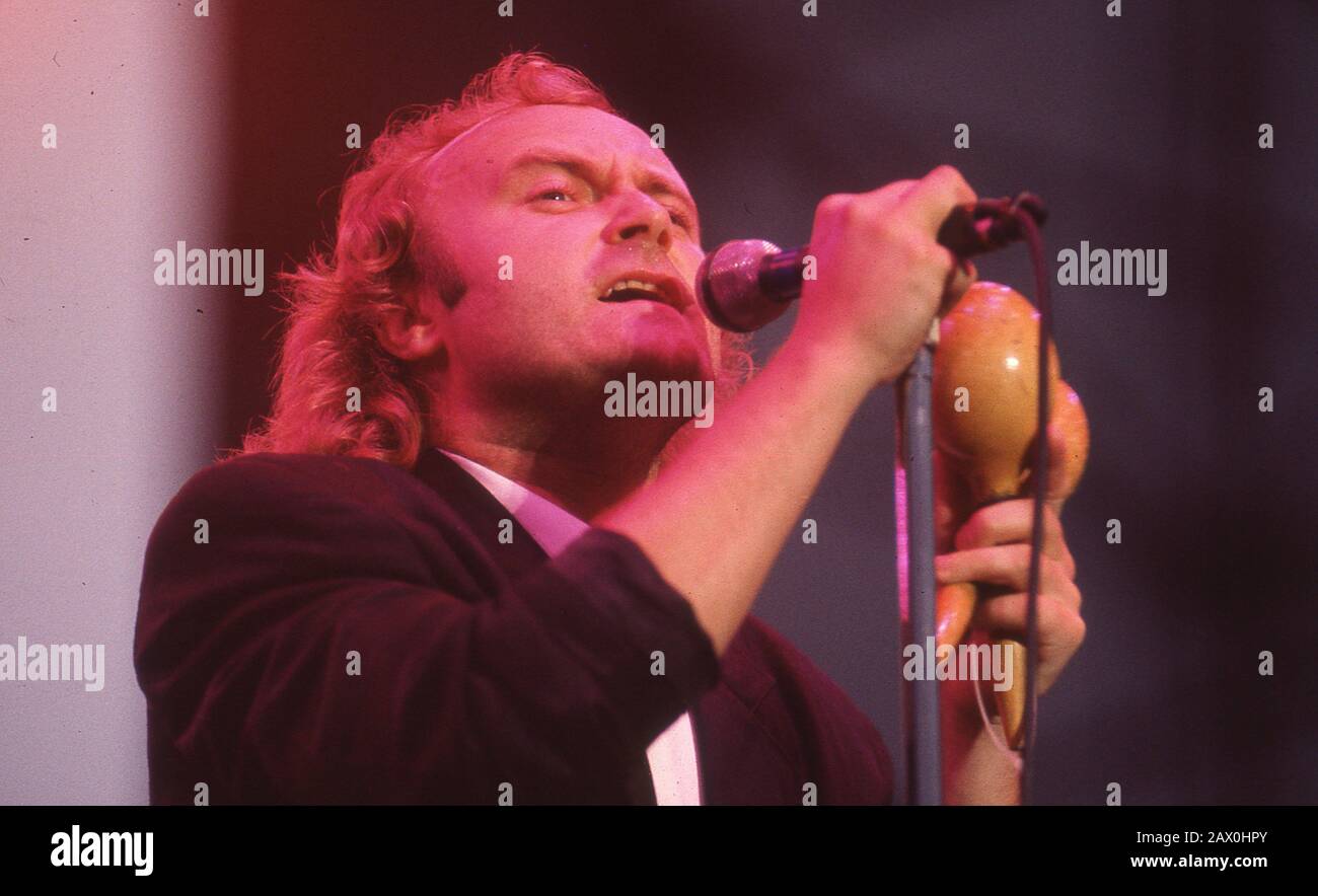 Phil Collins credit Simon Dewhurst Stock Photo - Alamy
