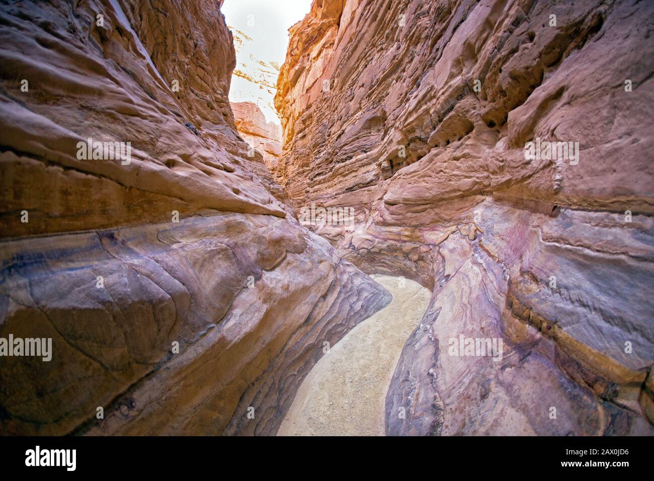 Coloured Canyon. Nuweiba. South Sinai. Egypt Stock Photo - Alamy