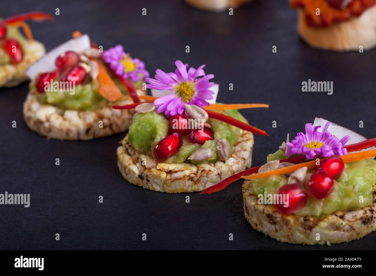 Rice snack appetizer Stock Photo - Alamy