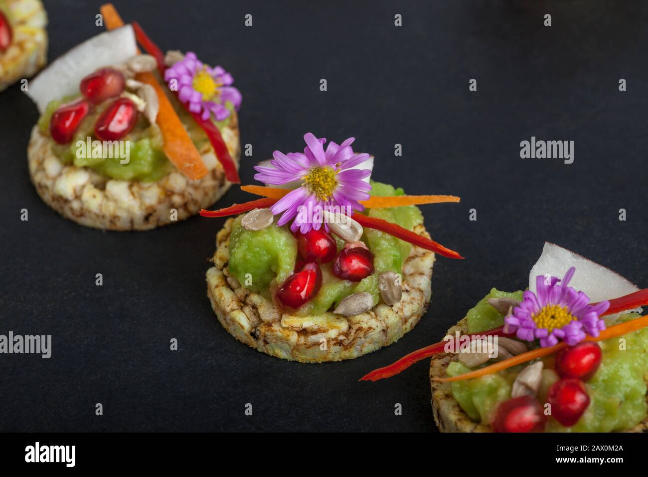 Rice snack appetizer Stock Photo - Alamy