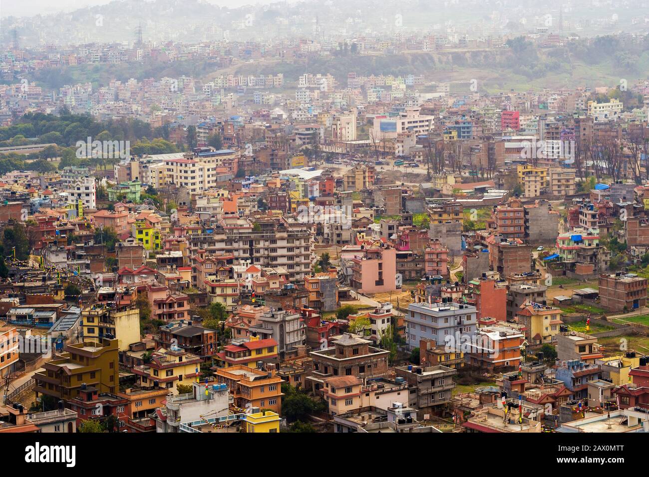 Aerial view of nepal hi-res stock photography and images - Alamy