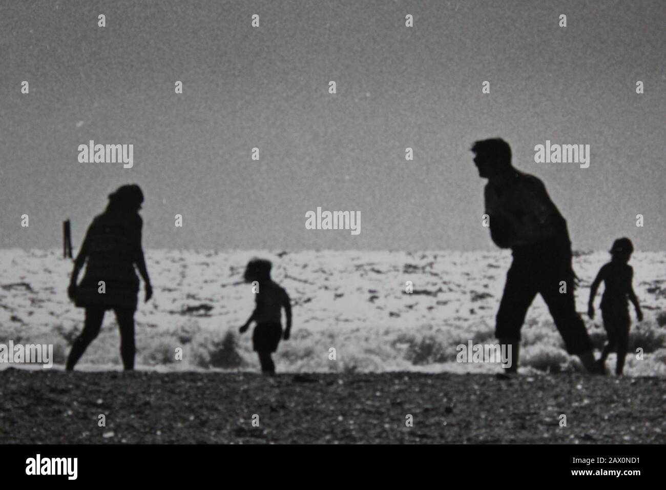 1970s People Having Fun At The Beach High Resolution Stock Photography ...