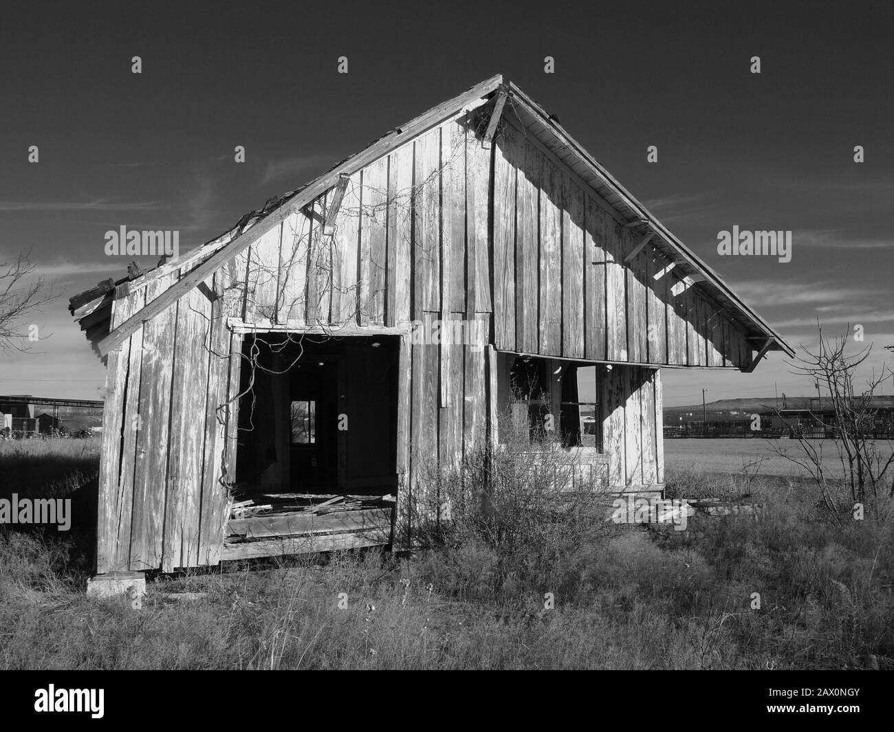 Small West Texas towns along US highway 180/62. Time seems to have ...