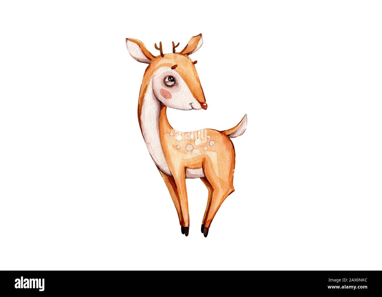 Cute Baby Deer Drawing