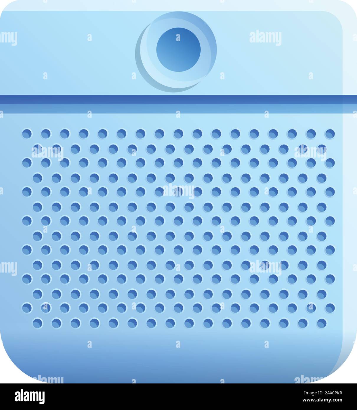 Filter air molecules icon. Cartoon of filter air molecules vector icon ...