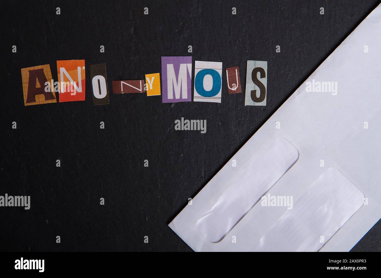 Anonymous letter hi-res stock photography and images - Alamy