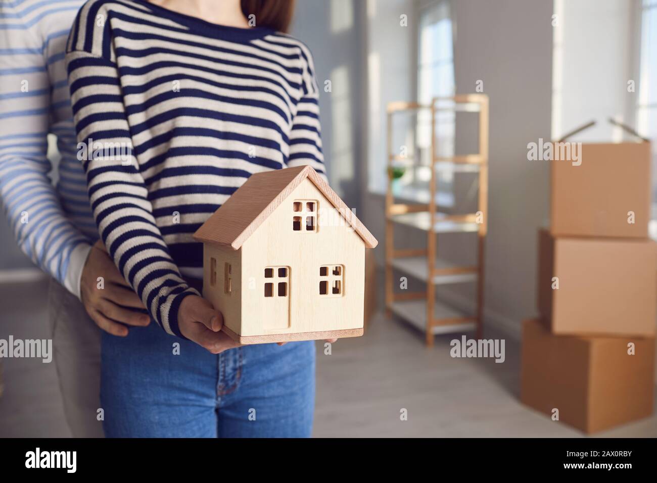 Simple Cardboard House Model