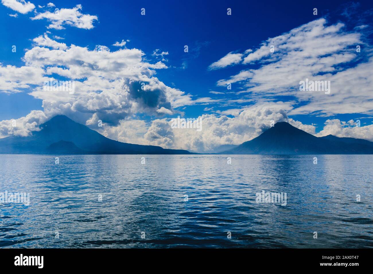 Volcanoes around lake atitlan hi-res stock photography and images - Alamy