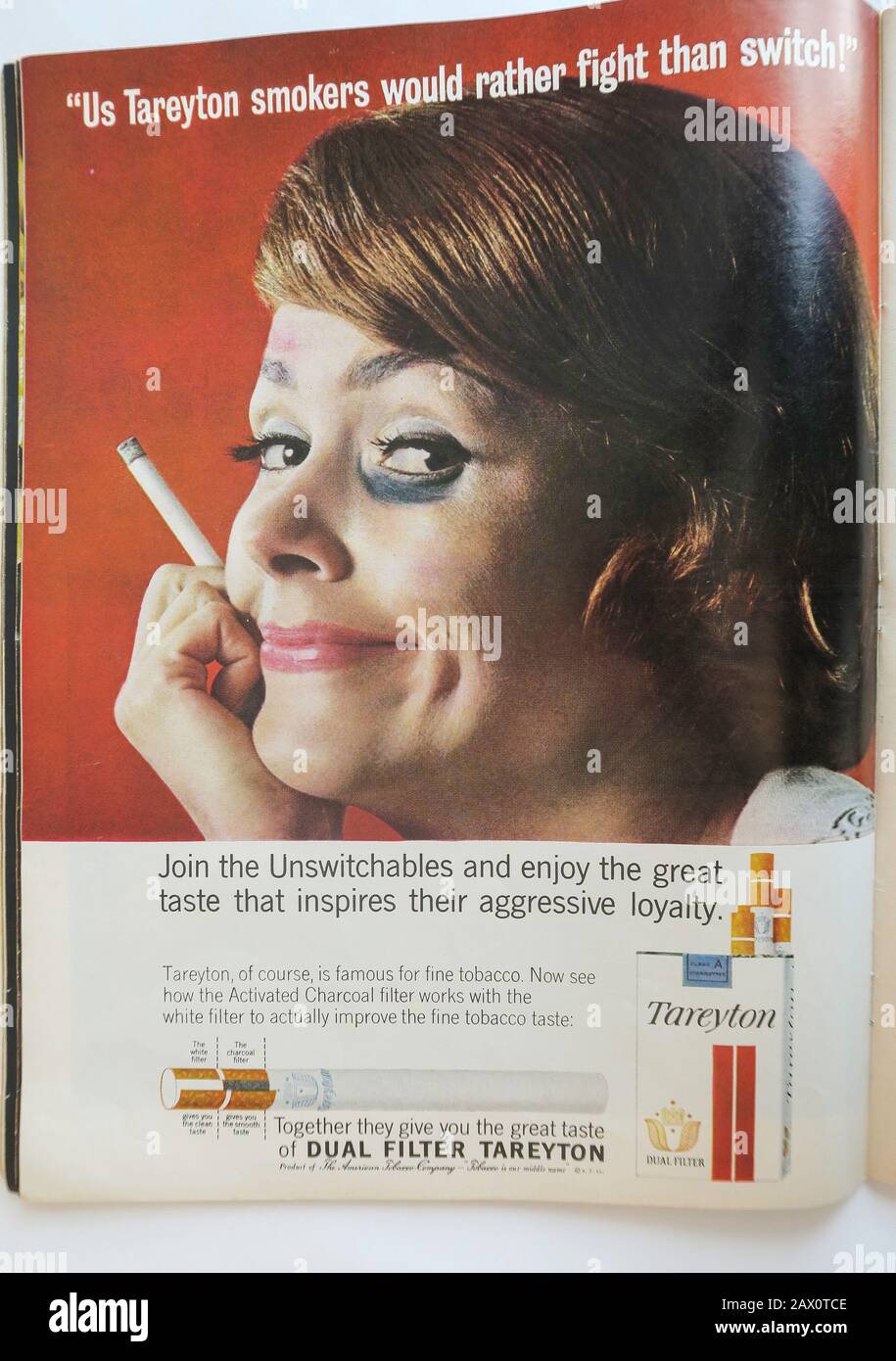 Us tareyton smokers would rather fight than switch hi-res stock ...