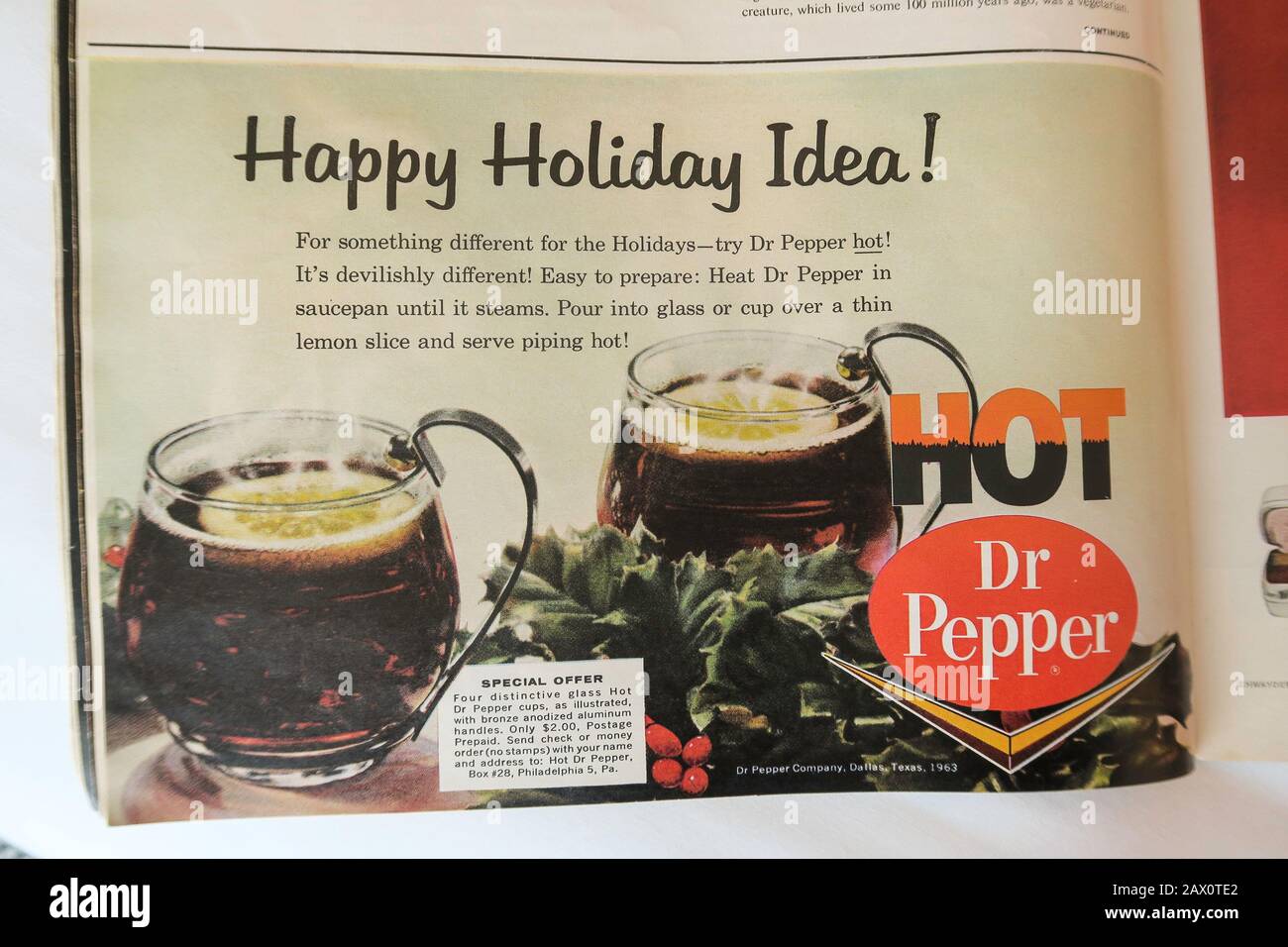 1963 Life Magazine Advertising, USA Stock Photo - Alamy