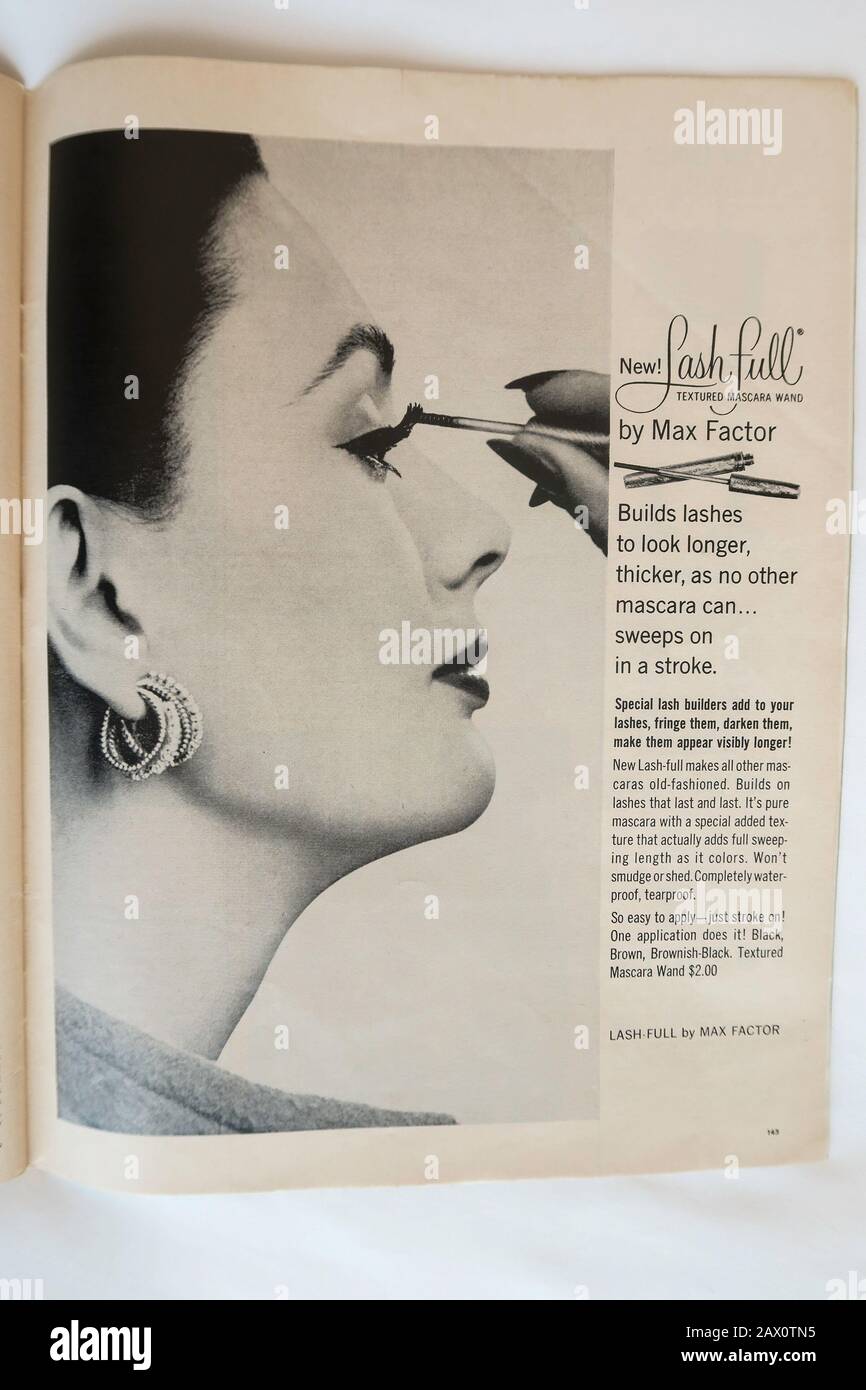 1963 Life Magazine Advertising, USA Stock Photo - Alamy