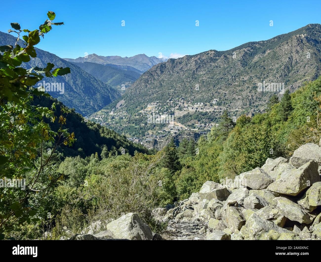 Beautiful mountain valley landscape hi-res stock photography and images ...