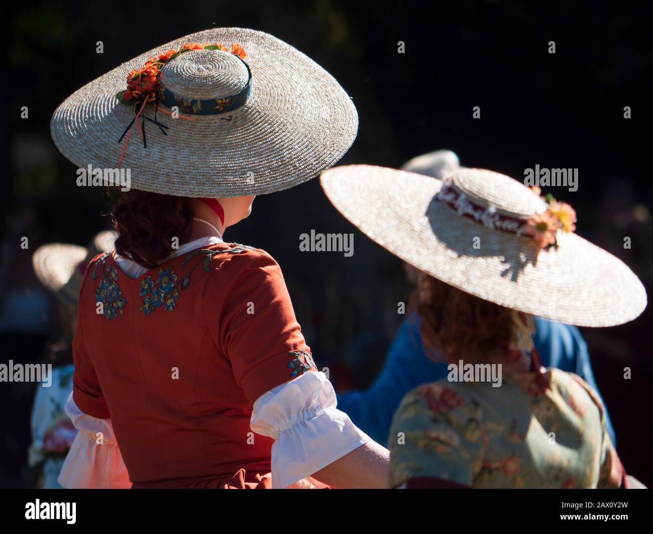 Rokoko-Festspiele, Tanz, Hofgarten, Ansbach, Mittelfranken, Franken ...