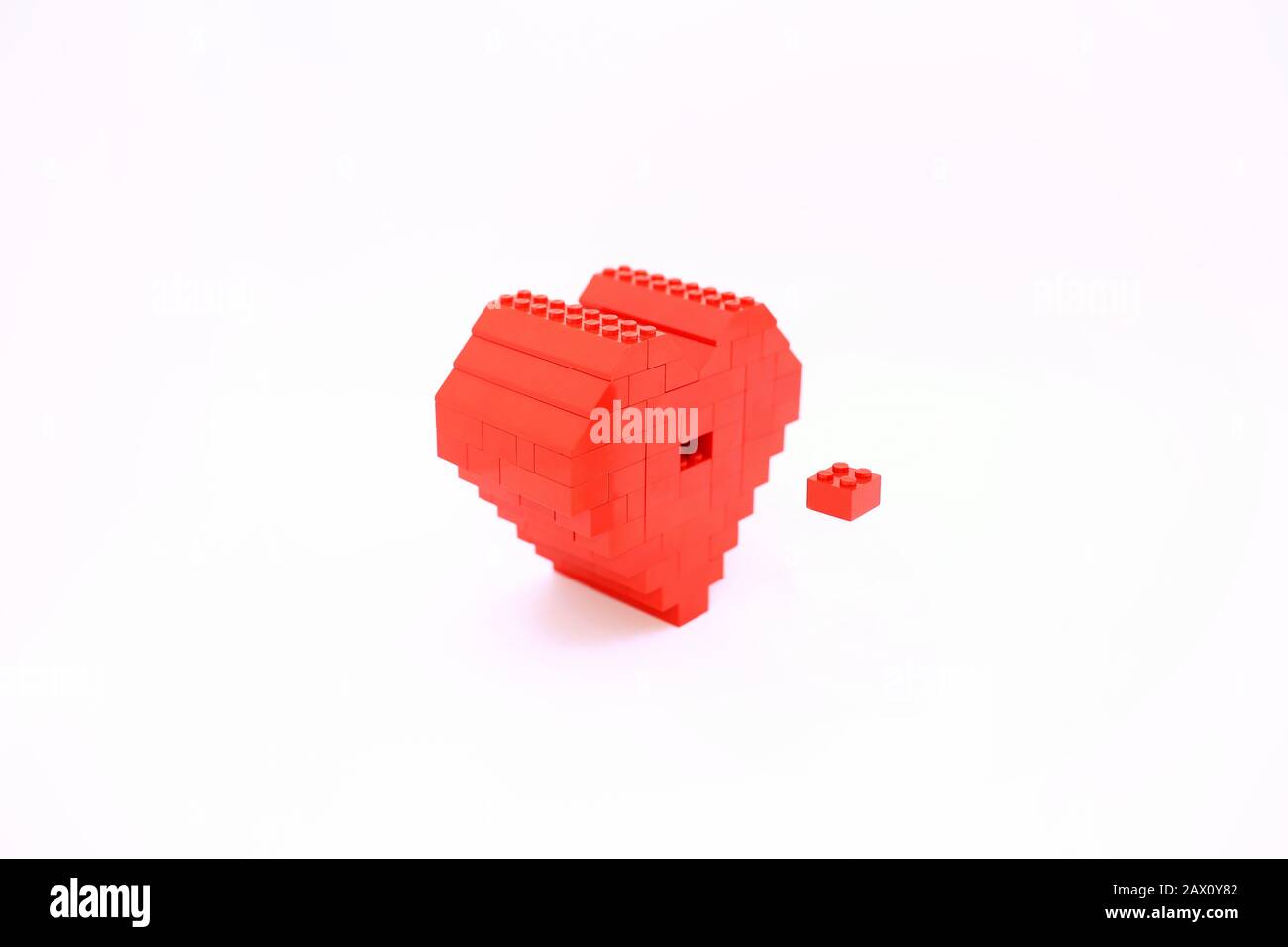 Down heart Cut Out Stock Images & Pictures - Alamy