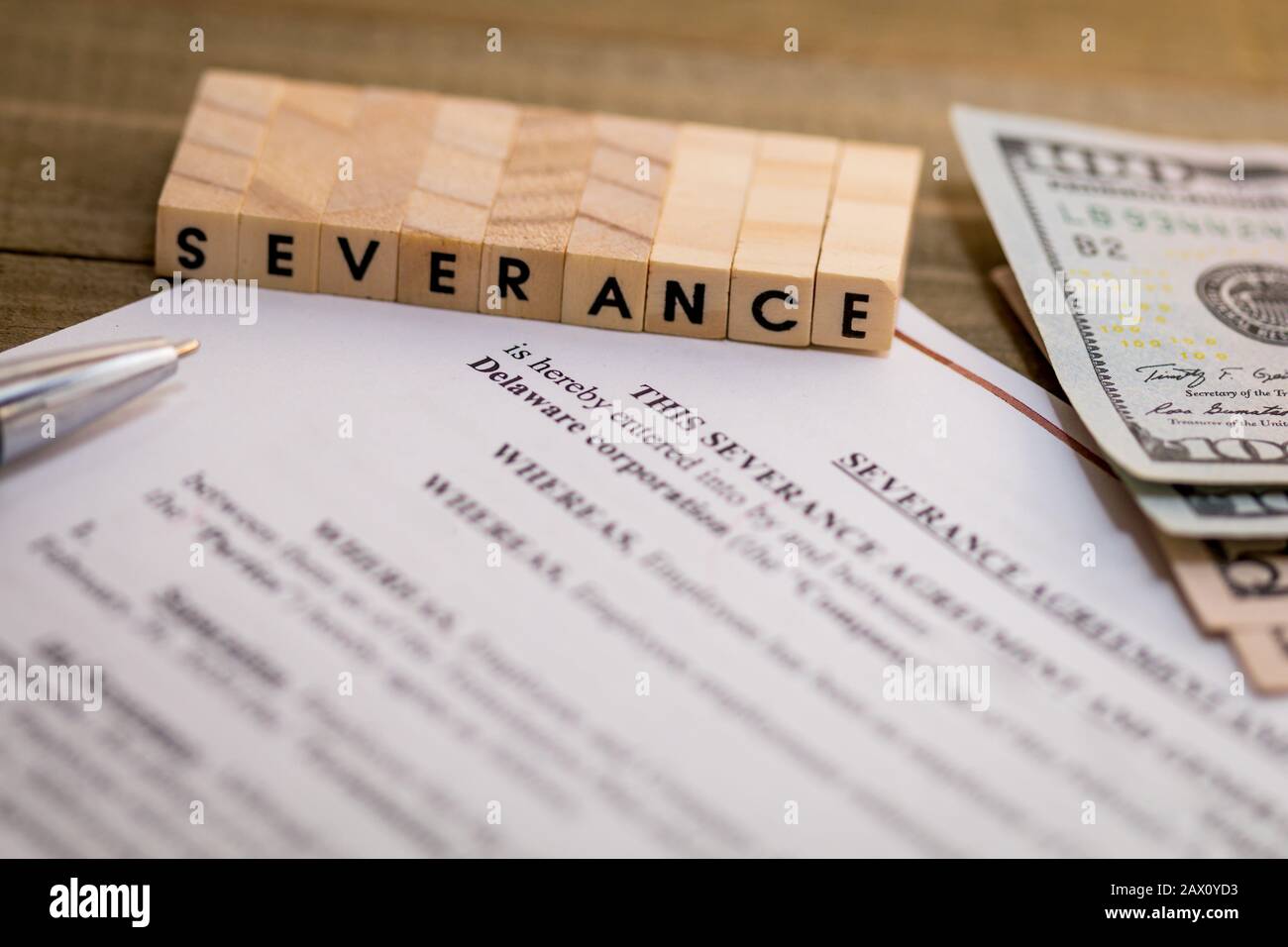 Severance hi-res stock photography and images - Alamy
