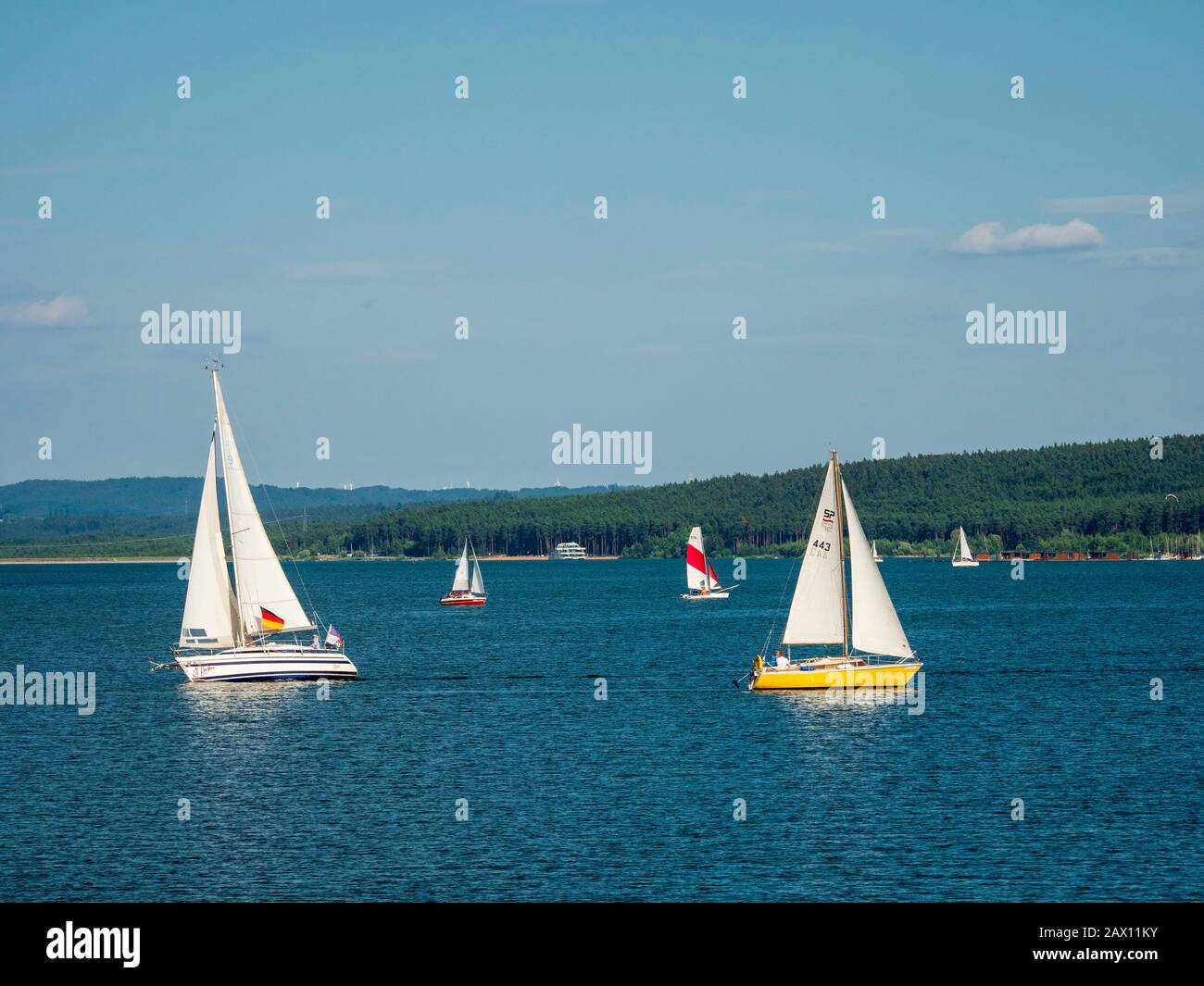 Brombachsee, Franken, Bayern, Deutschland | Brombachsee, Franconia ...