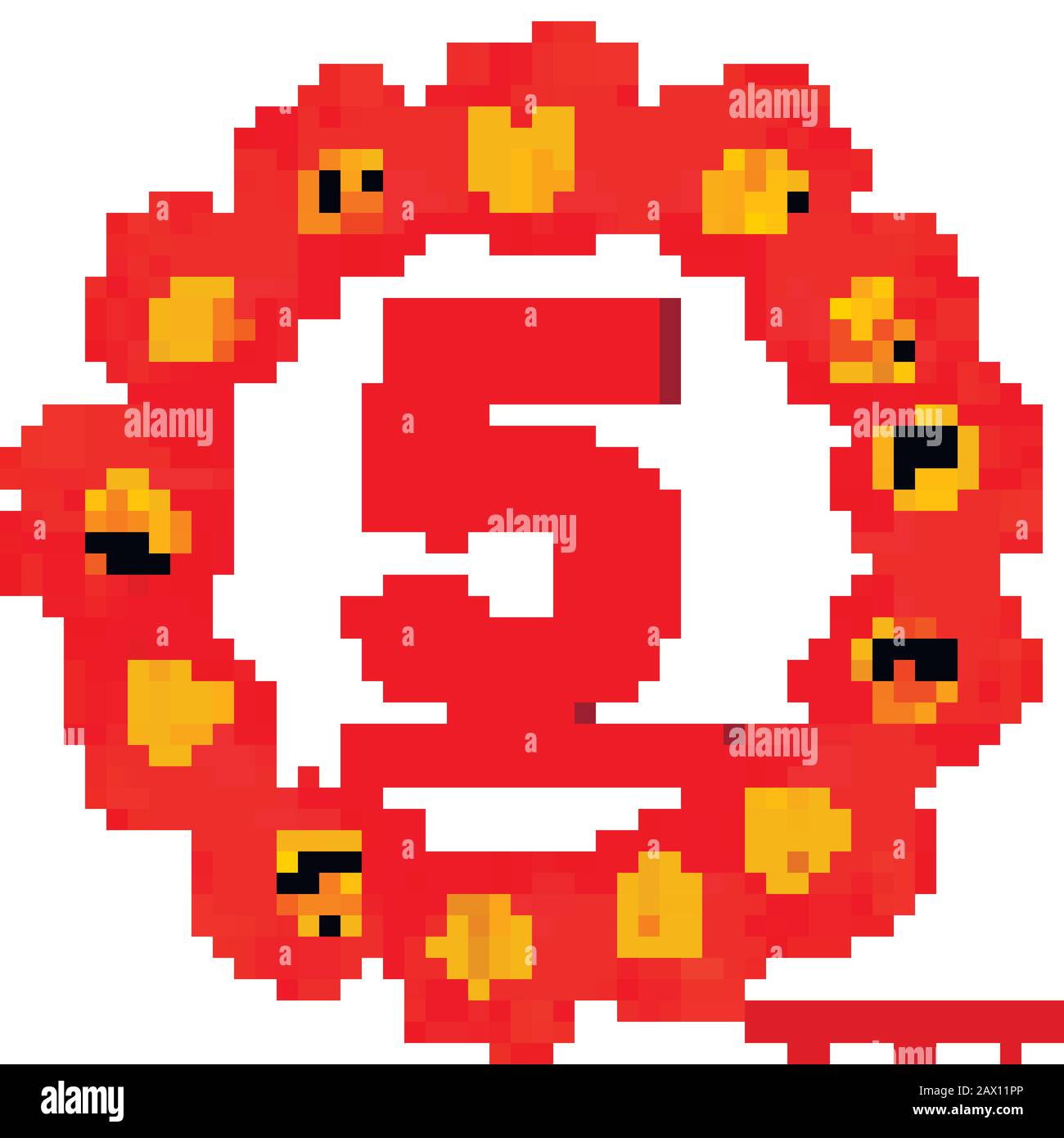 February 5 icon. For planning important day. Banner for holidays and ...