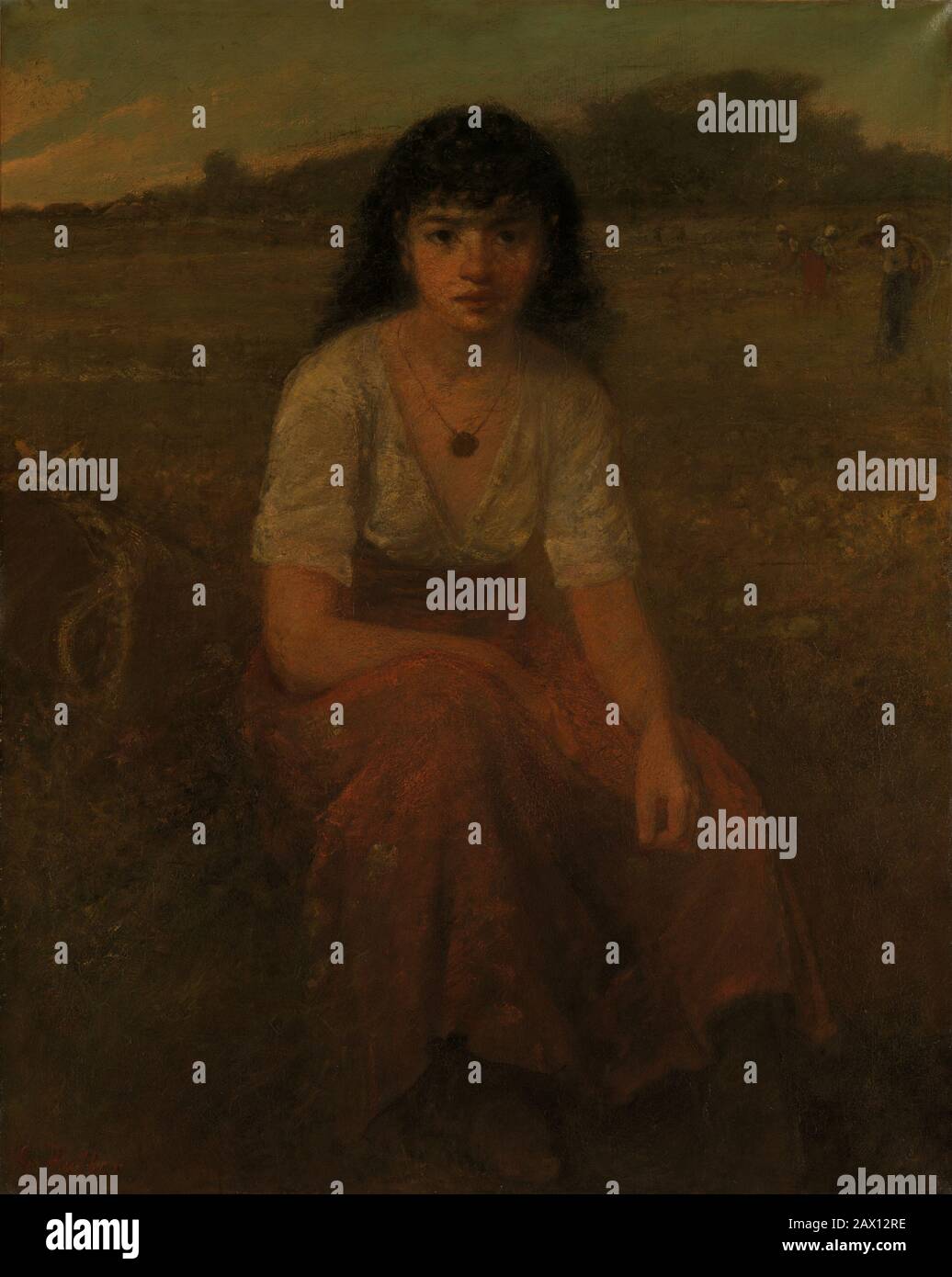 The Quadroon, 1880 Stock Photo - Alamy