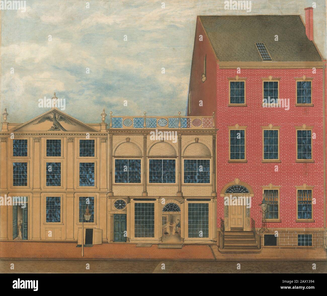 The Shop and Warehouse of Duncan Phyfe, 168-172 Fulton Street, New York ...