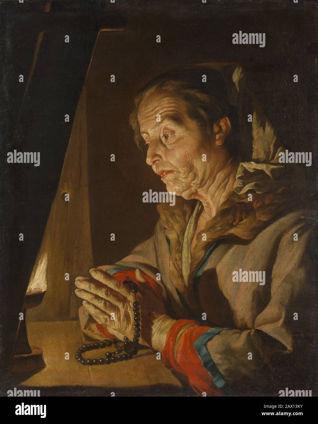 Old Woman Praying, late 1630s or early 1640s Stock Photo - Alamy