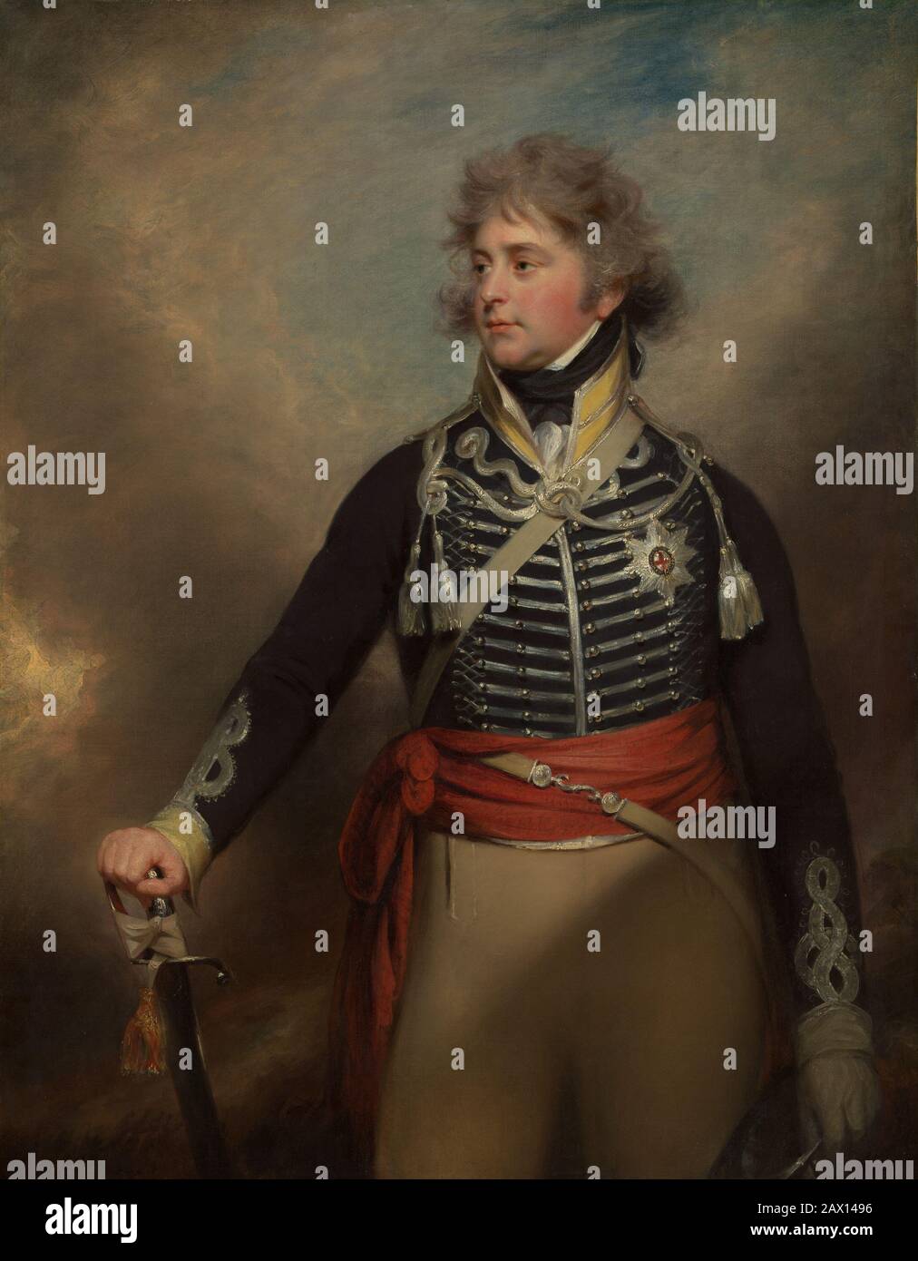 George IV (1762-1830), When Prince of Wales Stock Photo - Alamy