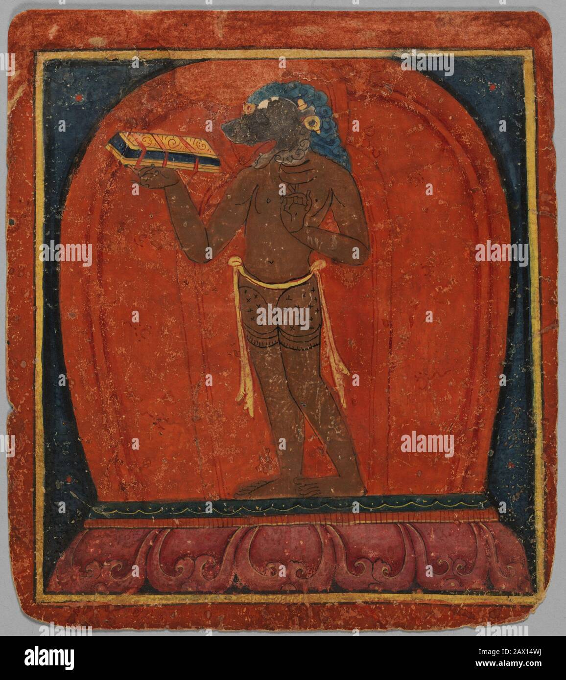 Initiation Card (Tsakalis), early 15th century Stock Photo - Alamy