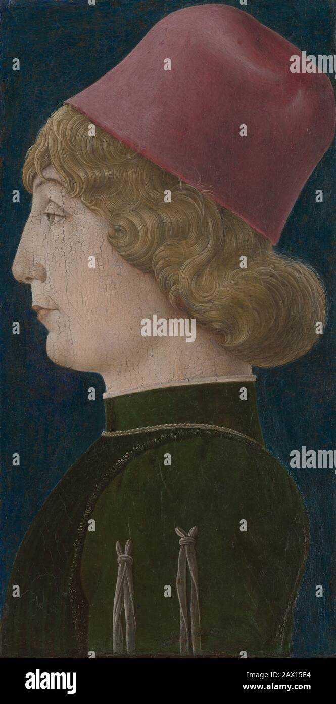 Portrait of a Young Man, 1470s Stock Photo - Alamy
