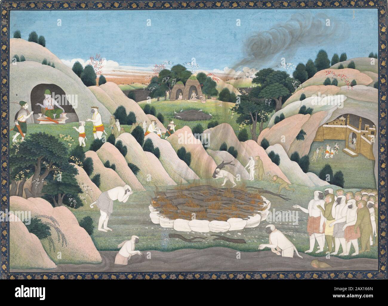 Sugriva hanuman hi-res stock photography and images - Alamy