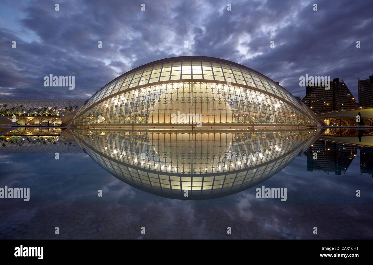 Hemisferic imax cinema city hi-res stock photography and images - Alamy