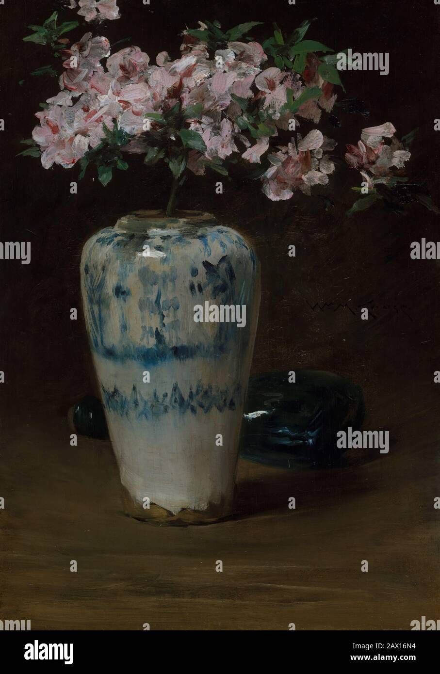Pink Azalea—Chinese Vase, 1880-90 Stock Photo - Alamy