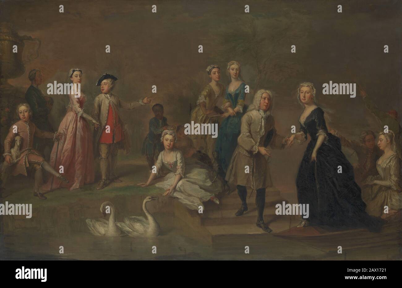 Uvedale Tomkyns Price (1685-1764) and Members of His Family, possibly ...