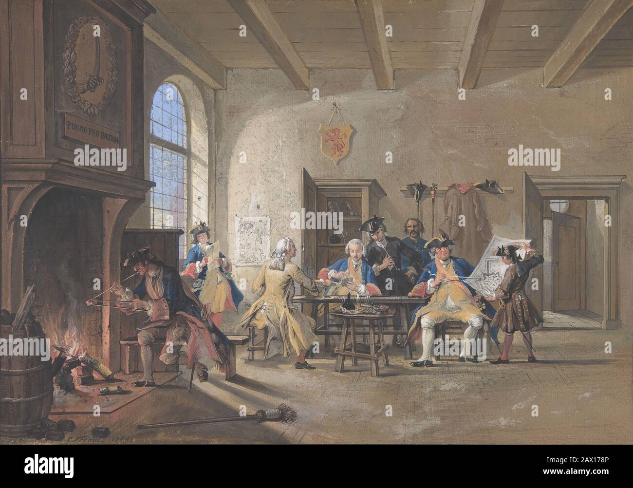 1744 map hi-res stock photography and images - Alamy