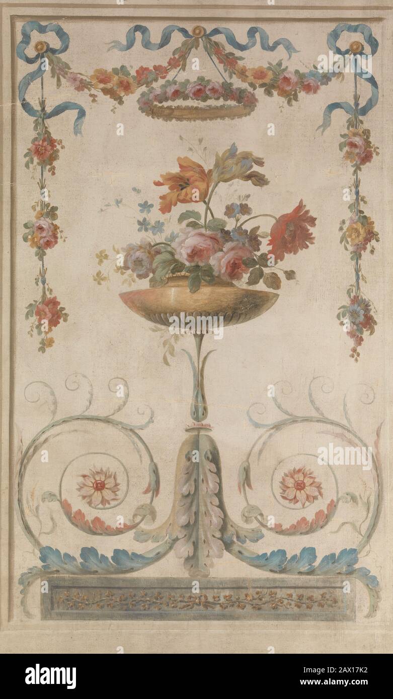 Vase of flowers painting 18th century hi-res stock photography and ...