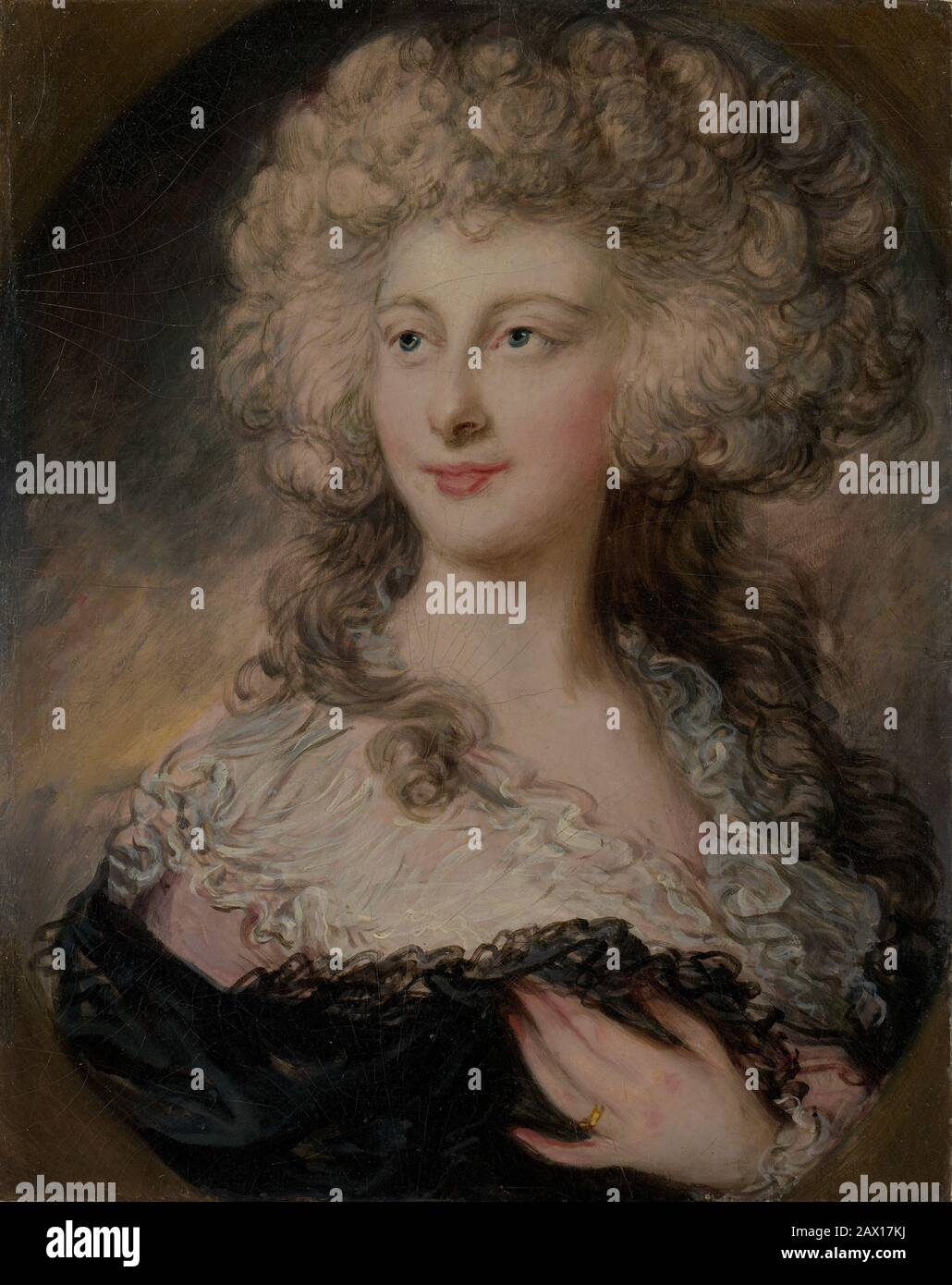 Anne Elizabeth Cholmley (1769-1788), Later Lady Mulgrave Stock Photo ...