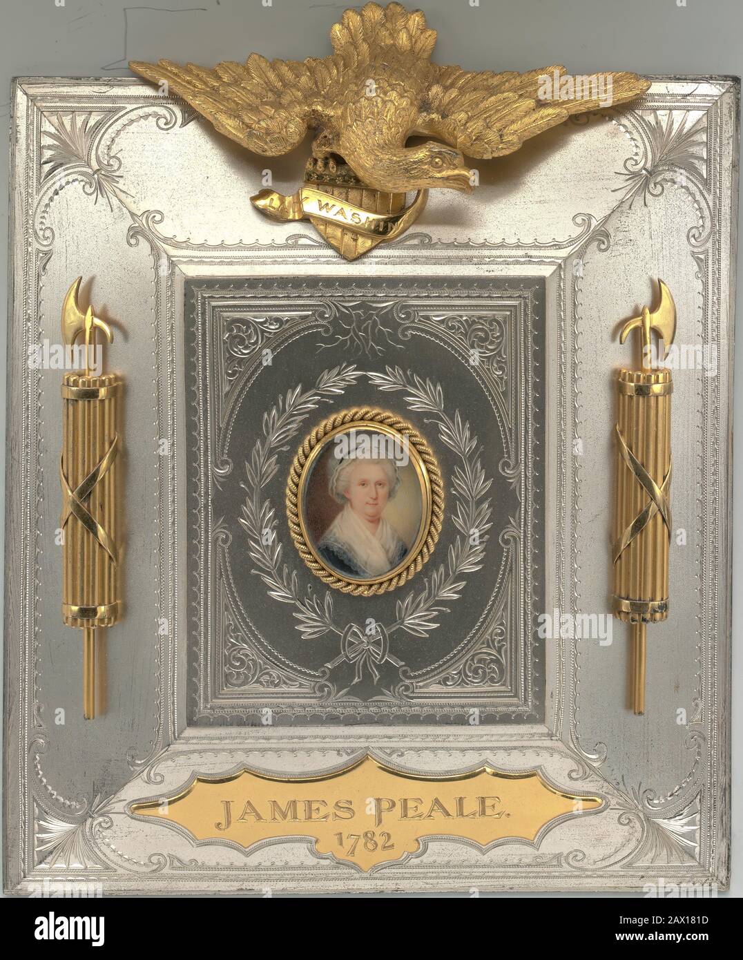 Martha Washington, 1782 Stock Photo - Alamy