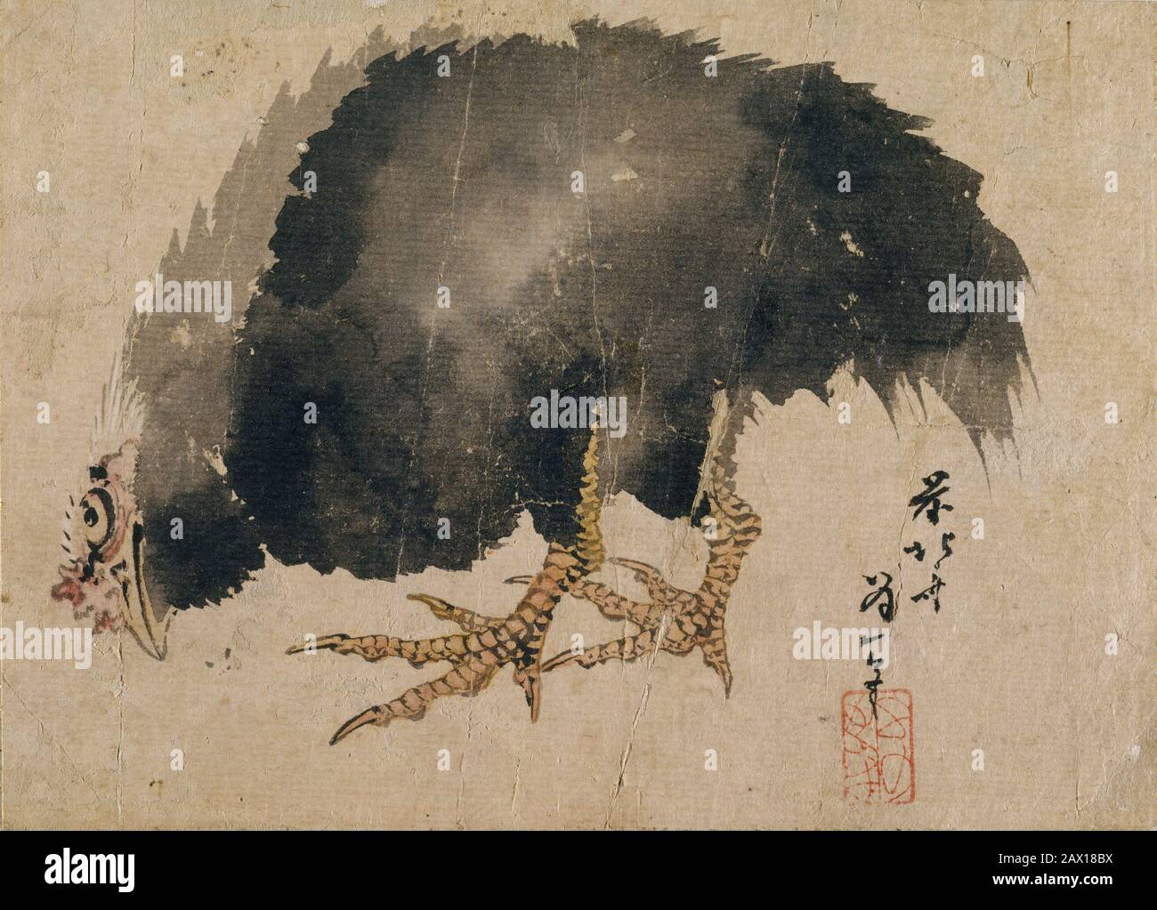 Hokusai bird hi-res stock photography and images - Alamy