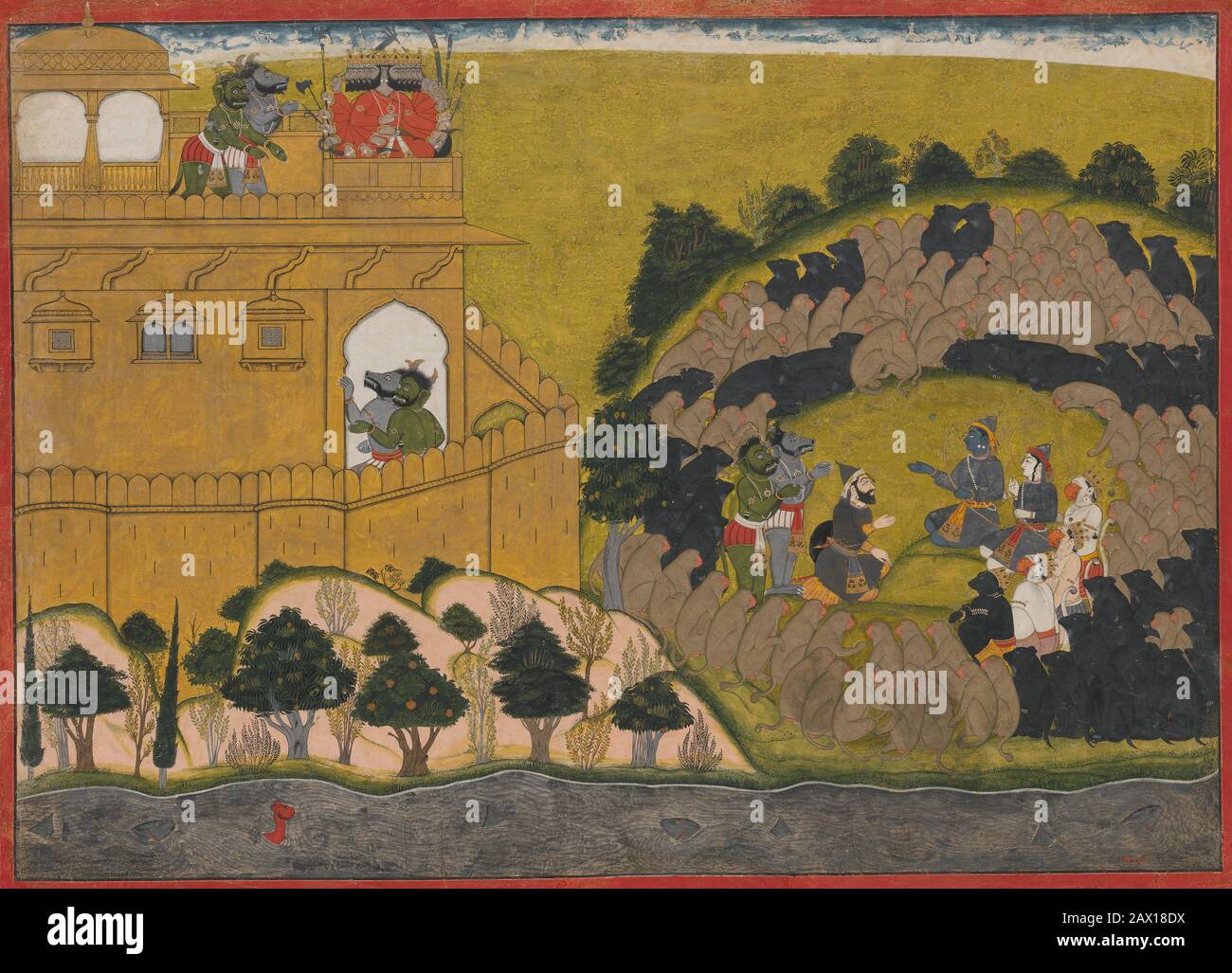 Lakshmana sugriva hi-res stock photography and images - Alamy