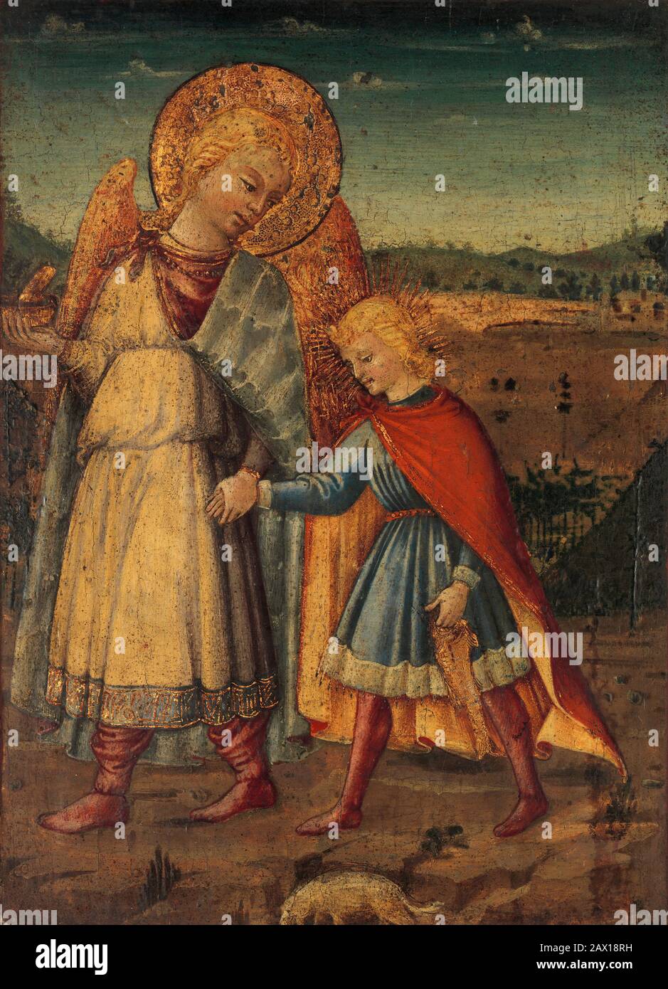 Archangel raphael tobias hi-res stock photography and images - Alamy