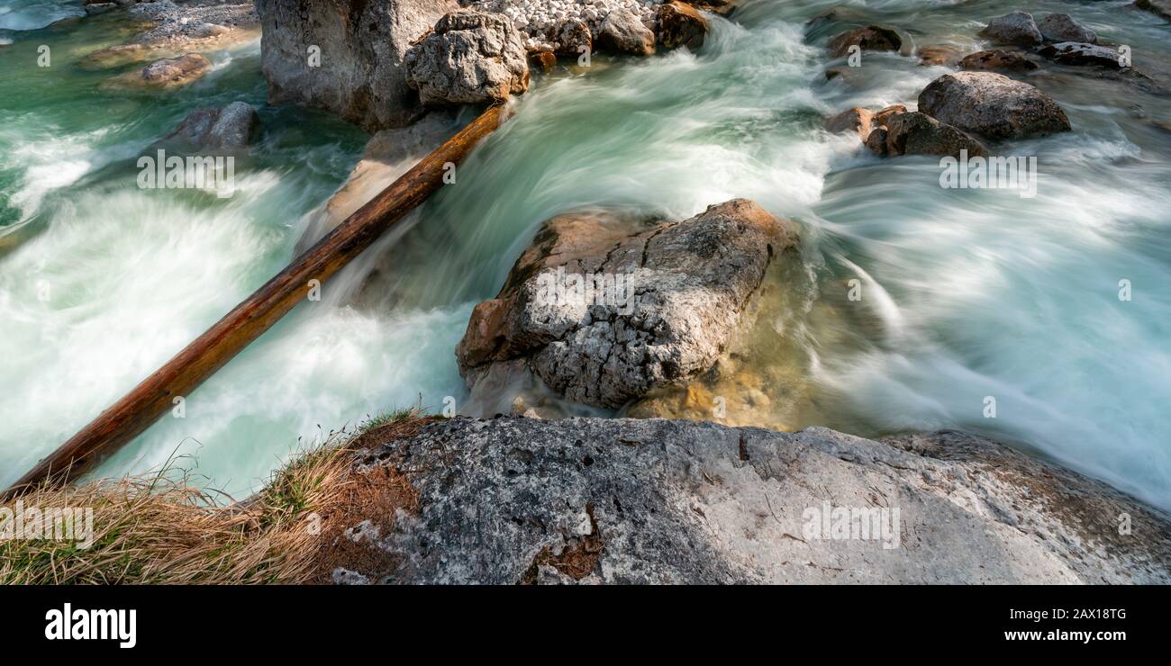 Ramsauer Ache - Hintersee, Germany Stock Photo - Alamy