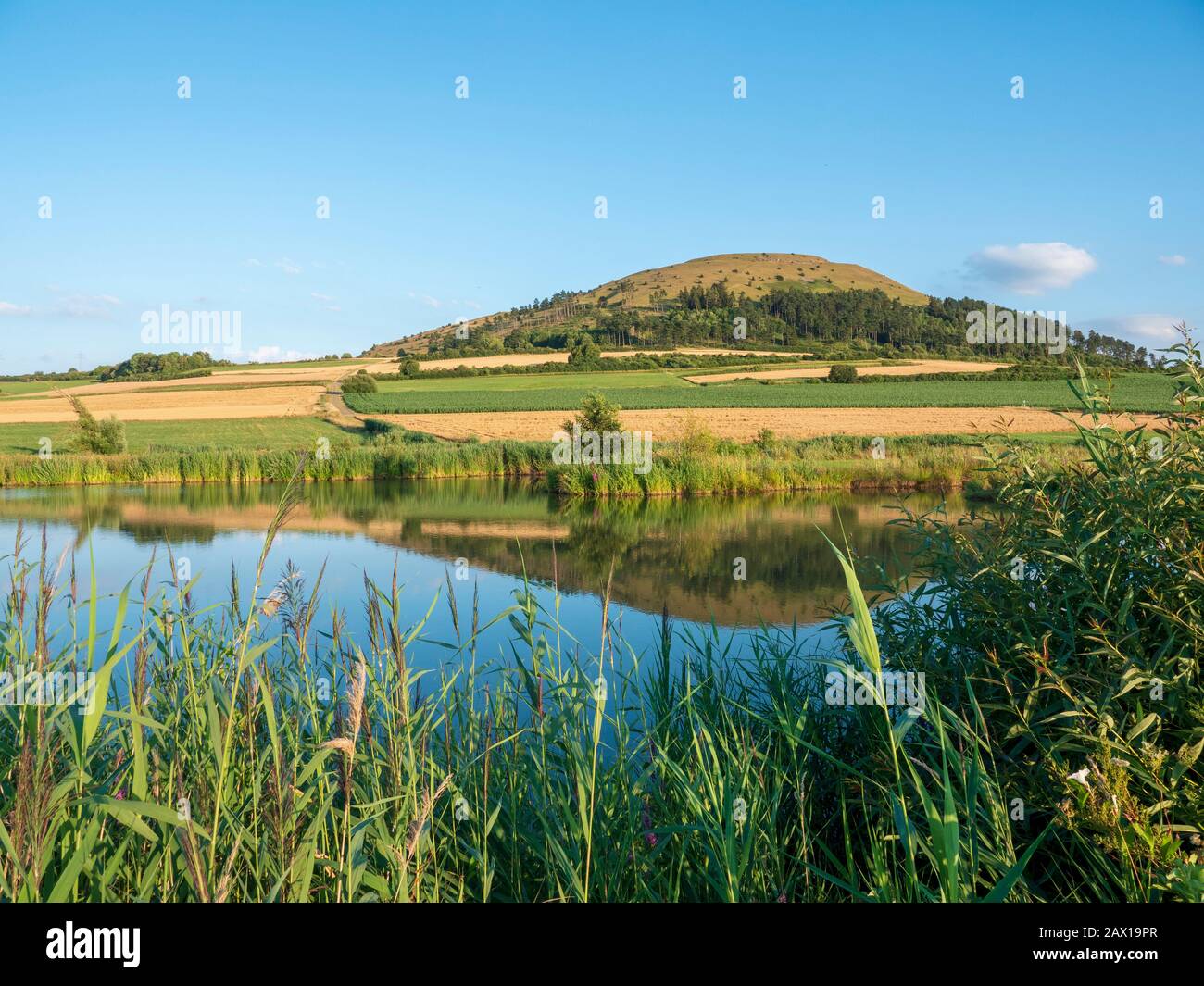 Ipf (Vulkanberg) bei Bopfingen, Nördlinger Ries, Franken, Bayern ...