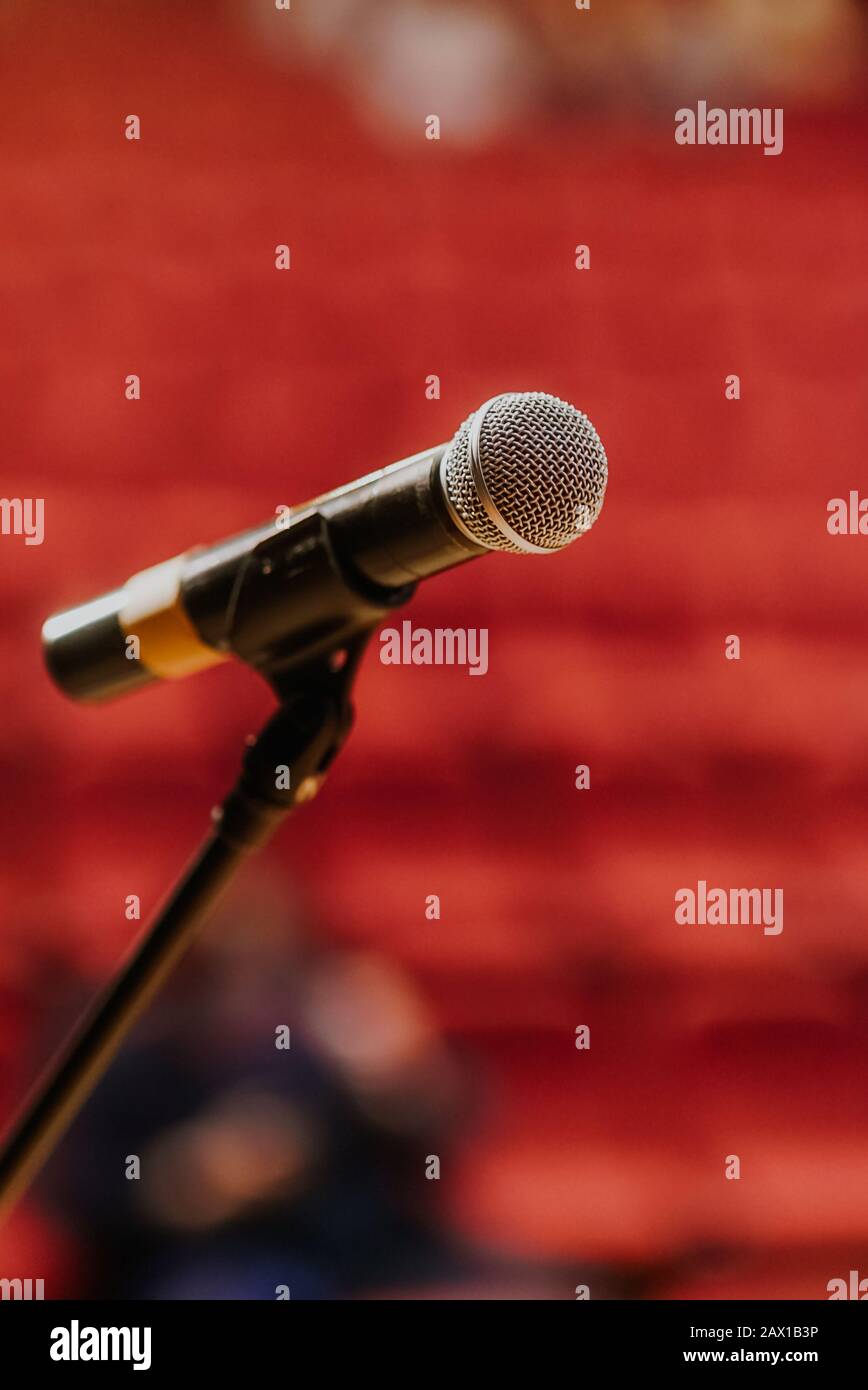 Before concert hi-res stock photography and images - Alamy