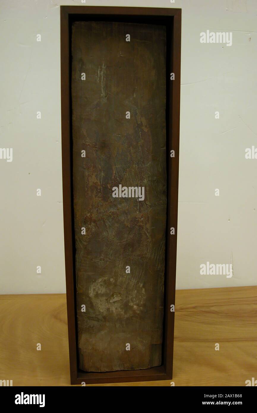 Standing Buddha, 7th century. Khotan kingdom, Dandan Oilik Stock Photo ...