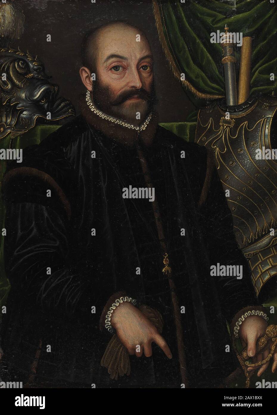 Guidobaldo II della Rovere, Duke of Urbino (1514-1574), With his Armor ...
