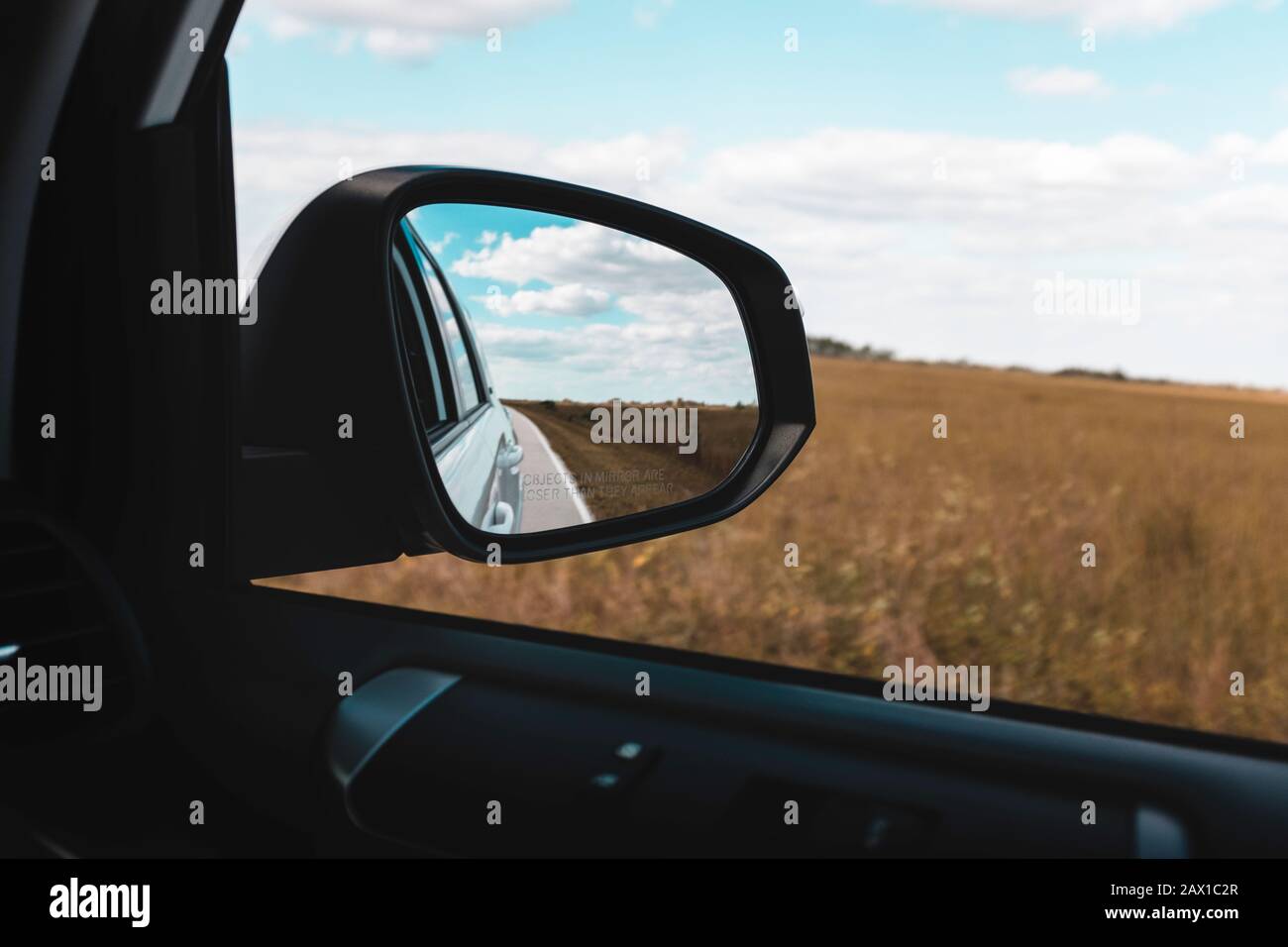 View side mirror truck empty hi-res stock photography and images - Alamy